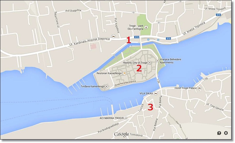 Trogir - perła regionu Dalmacji - Polako